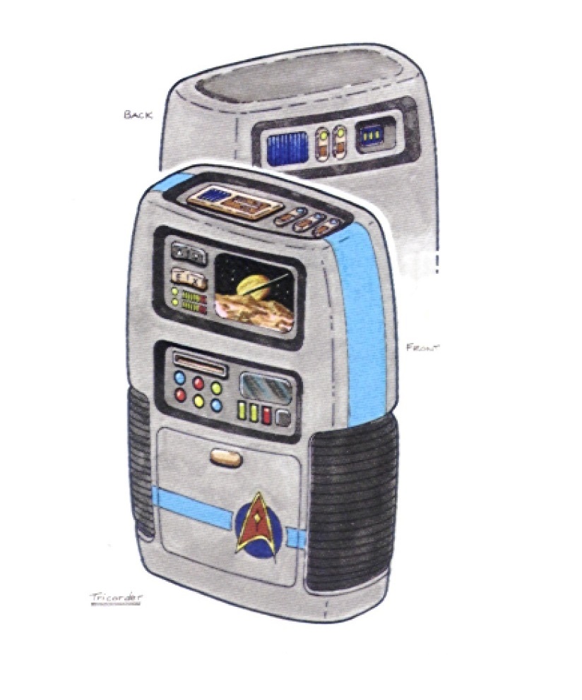 3D file Rick Sternbach TNG Concept Tricorders 1 and 2 Star Trek・3D ...