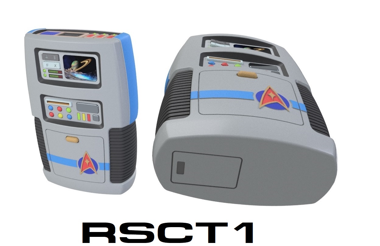 3D file Rick Sternbach TNG Concept Tricorders 1 and 2 Star Trek・3D ...
