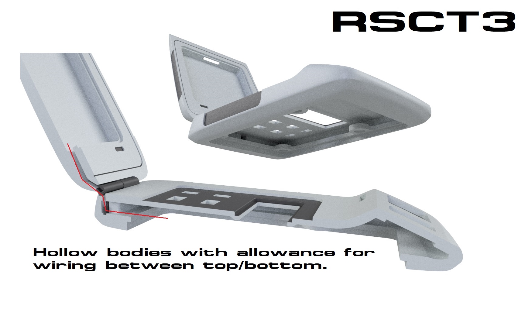 3D file Rick Sternbach TNG Concept Tricorder 3 Star Trek・3D printer ...