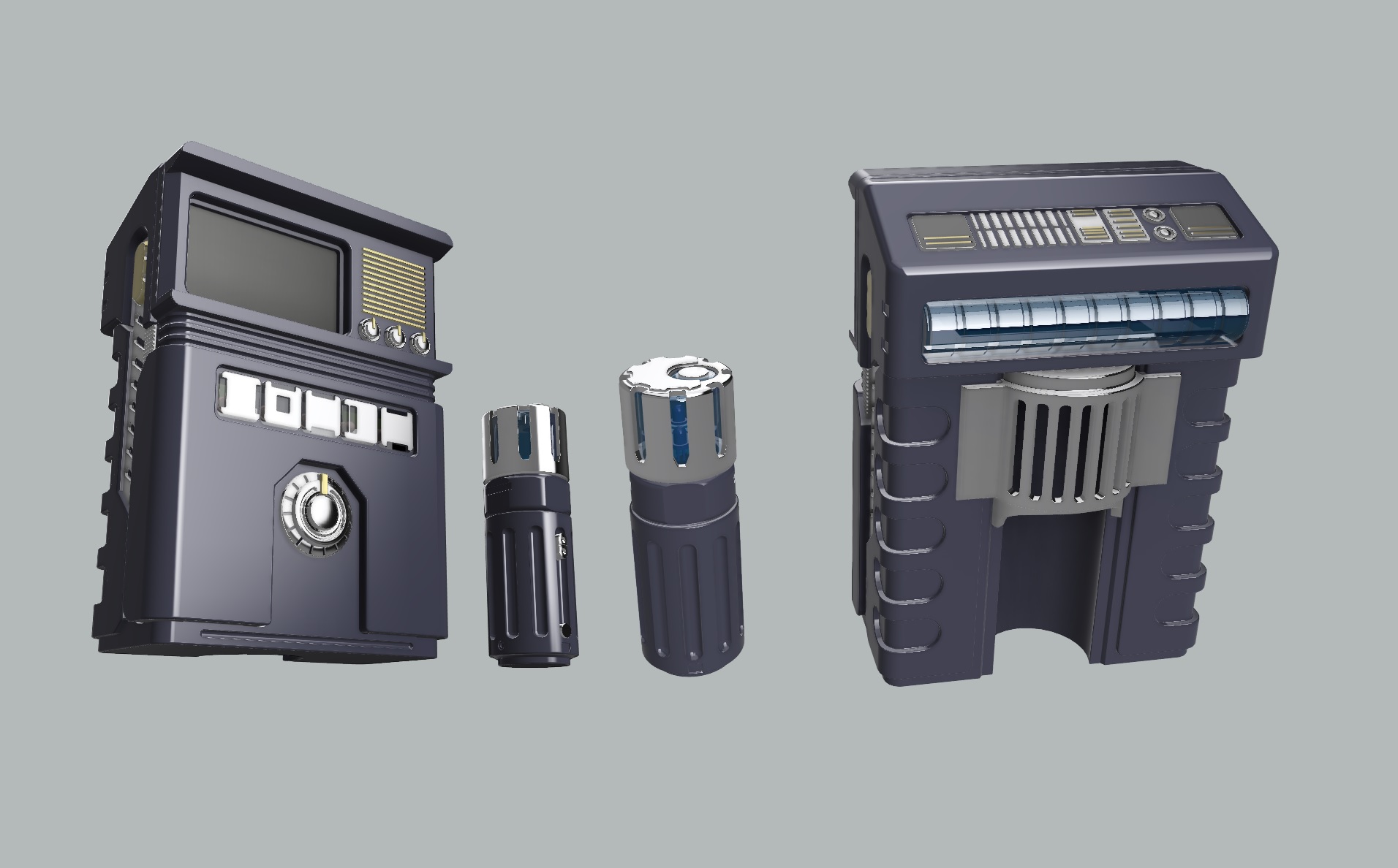 3D file Star Trek Discovery Concept Tricorder ⭐・3D printable model to ...