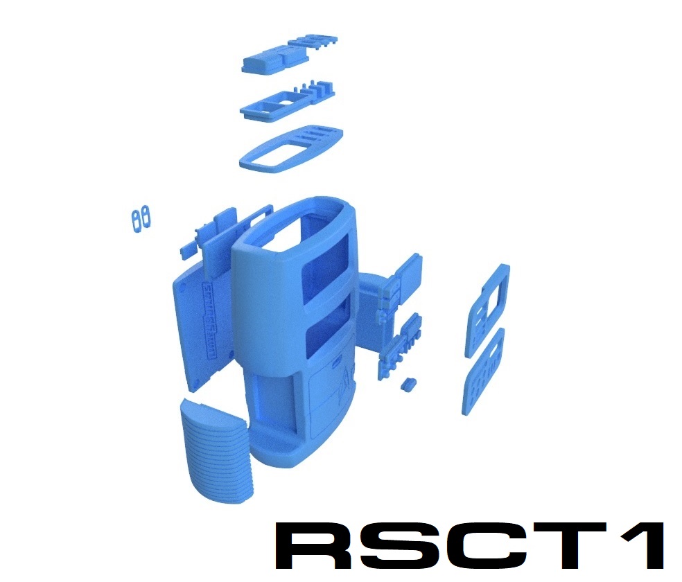 3D file Rick Sternbach TNG Concept Tricorders 1 and 2 Star Trek・3D ...