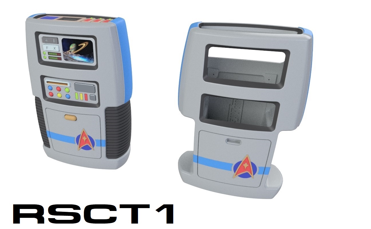 3D file Rick Sternbach TNG Concept Tricorders 1 and 2 Star Trek・3D ...