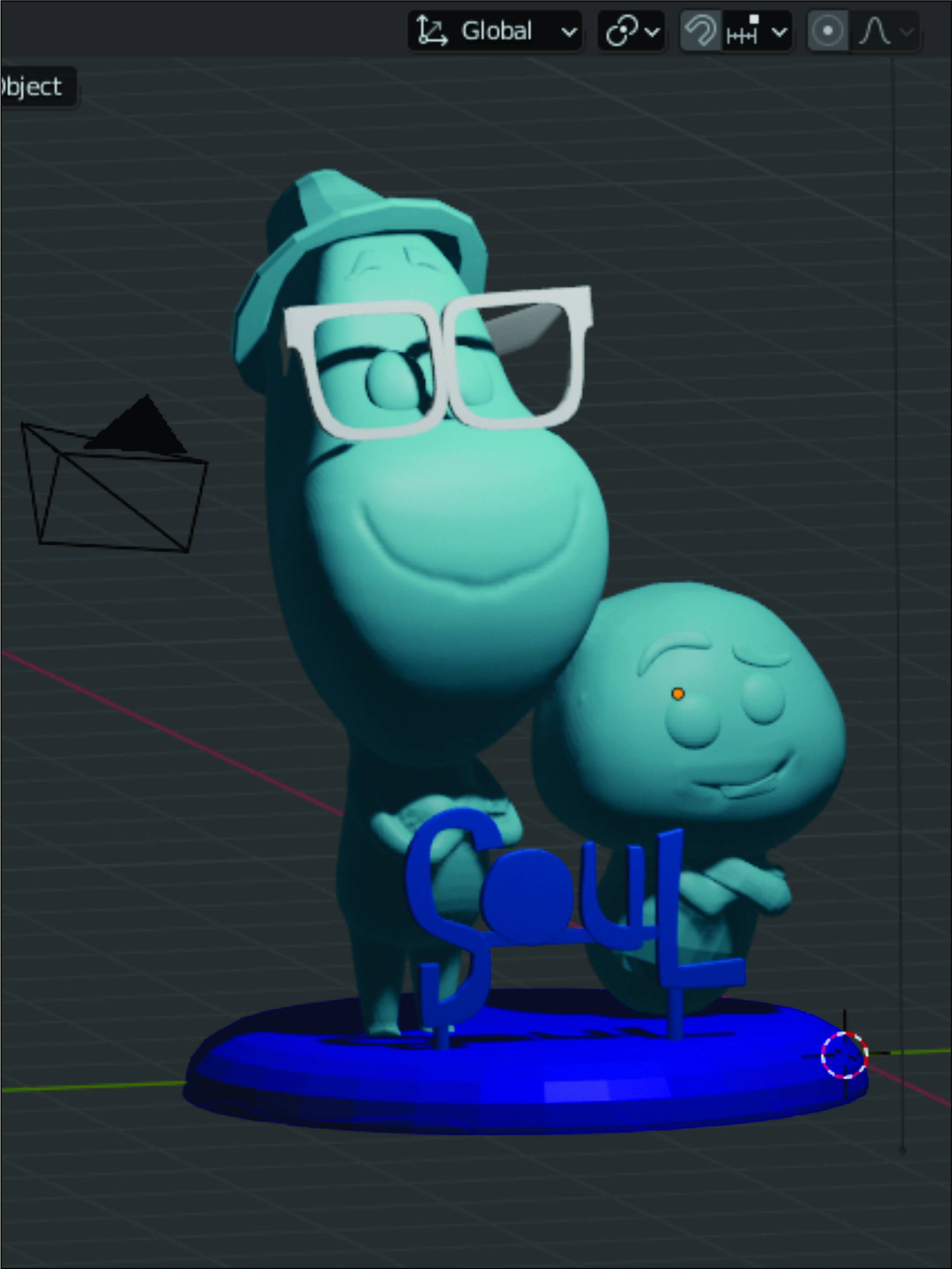 STL file Pixar Soul・3D print object to download・Cults