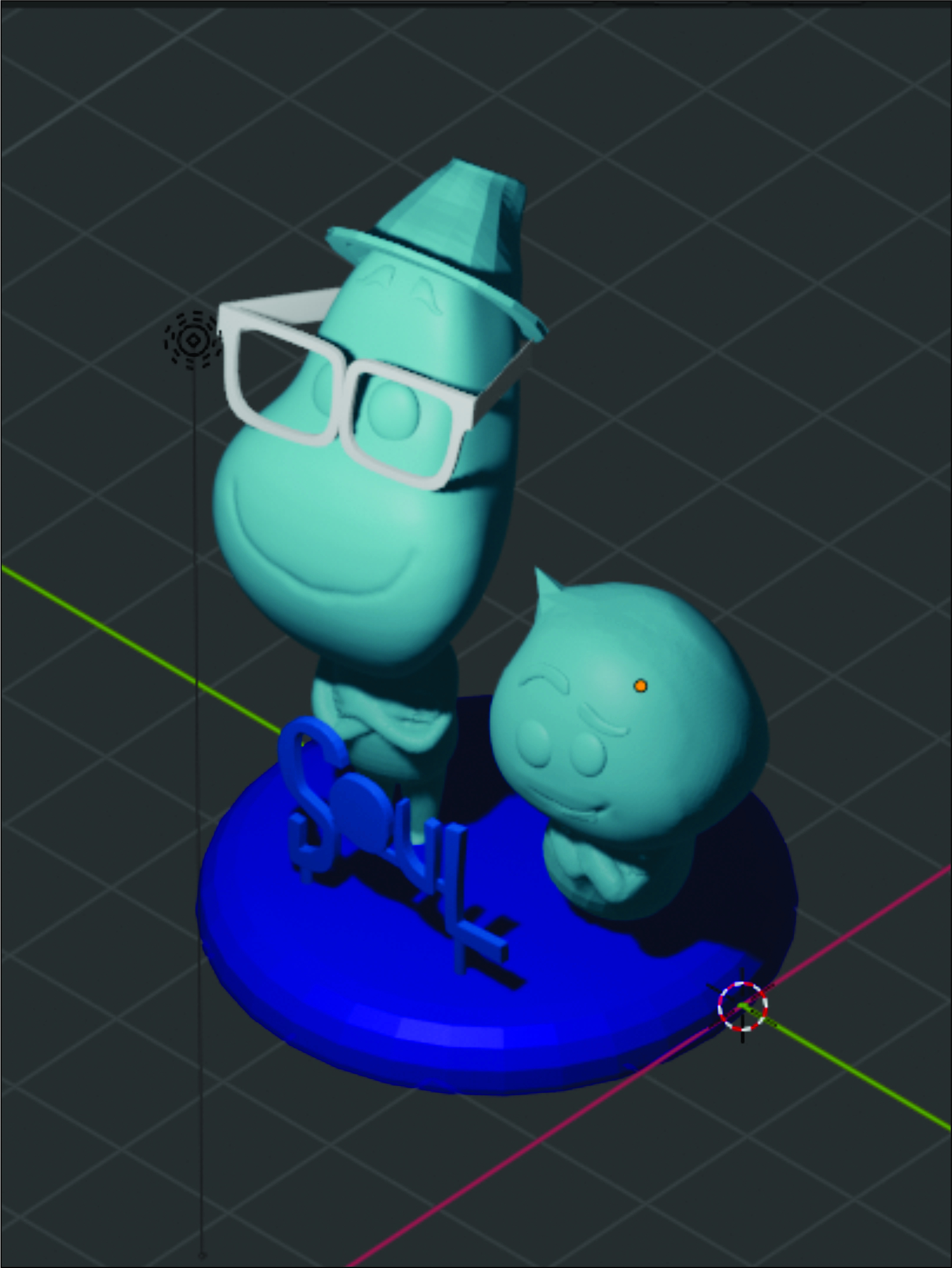 STL file Pixar Soul・3D print object to download・Cults