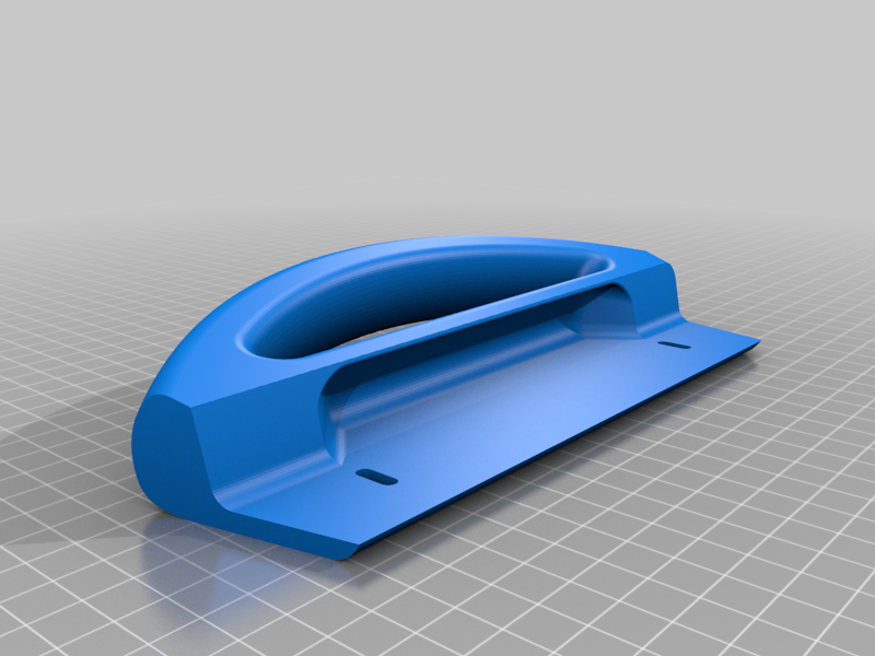 Free STL file Parametric Fridge Door Handle・3D printing model to ...