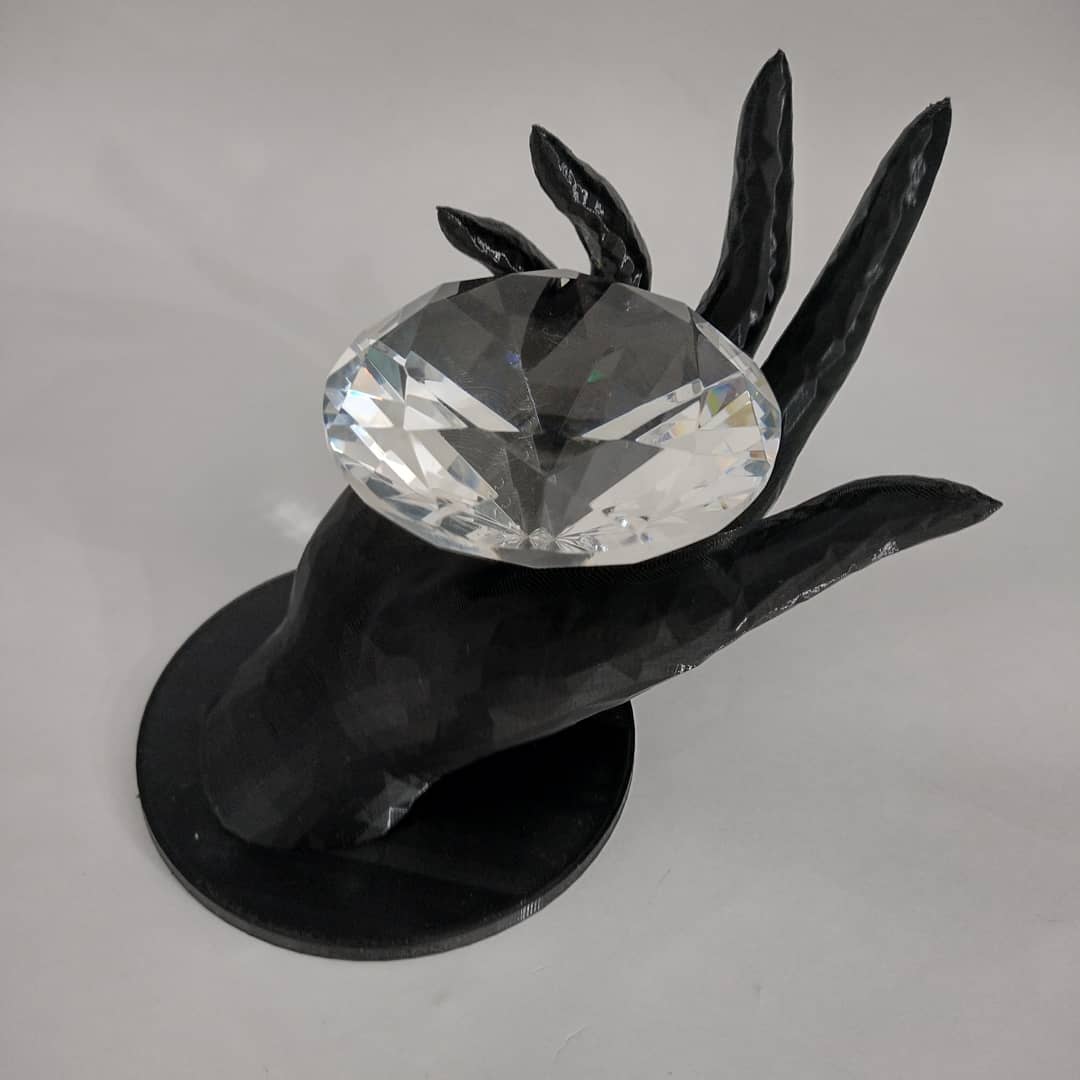 Archivo 3D Mano para Diamante / Hand for Diamond・Plan para descargar y ...