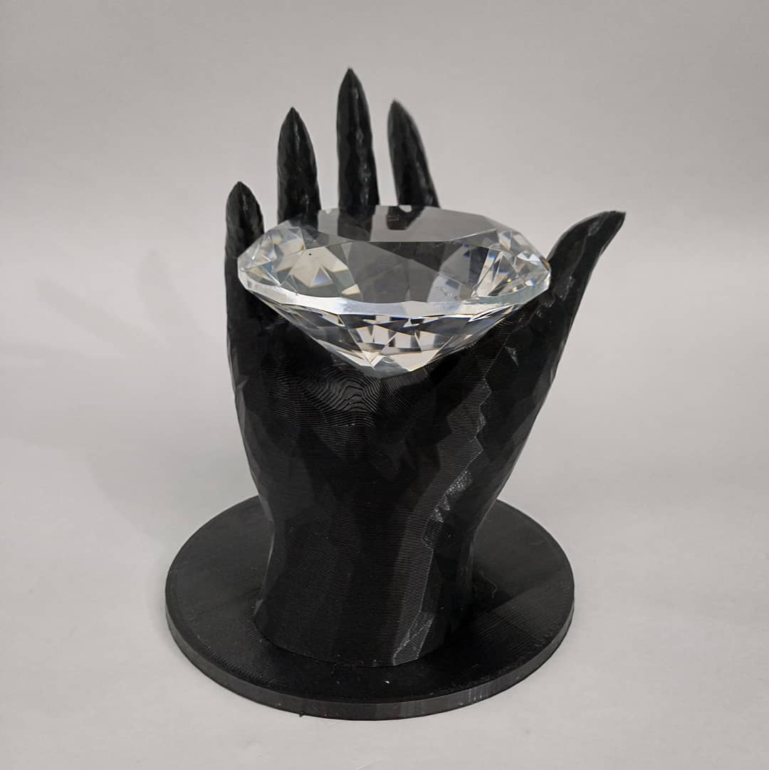 Archivo 3D Mano para Diamante / Hand for Diamond・Plan para descargar y ...