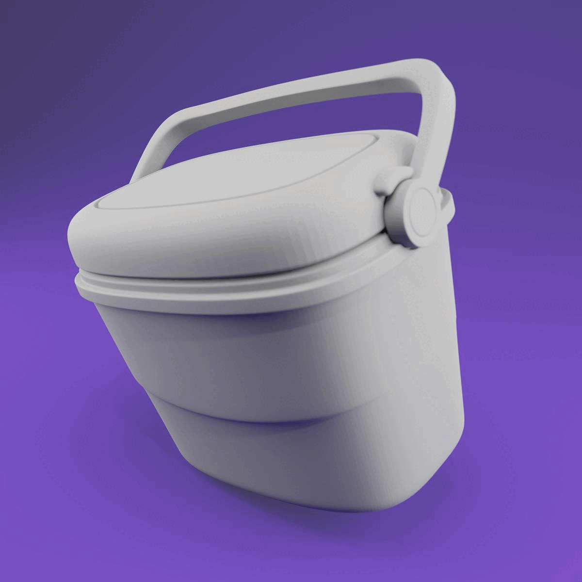 STL file 30L Ice Box Cooler - 1/24 - Scale Model Accessories 🧊・3D ...