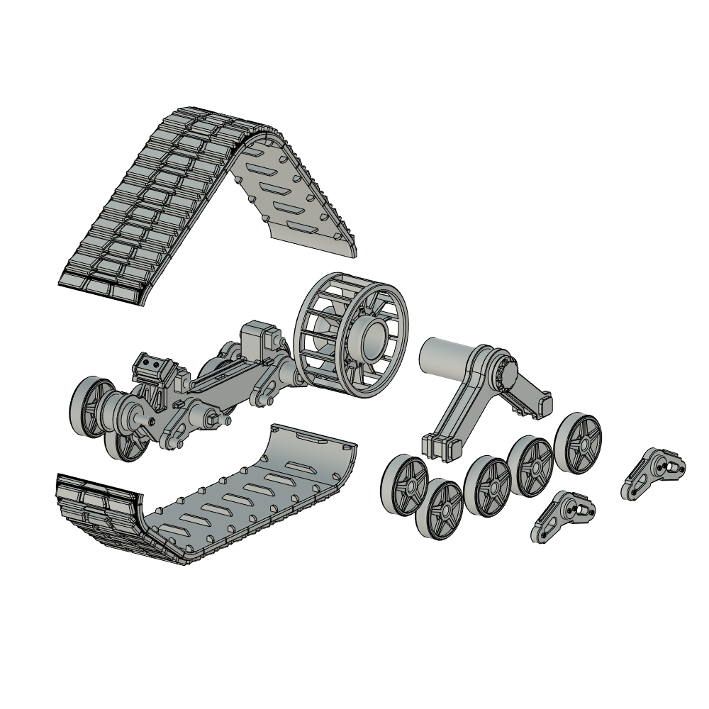 STL file Car Track System - 1/24 - Scale Model Accessories 🚗・3D ...