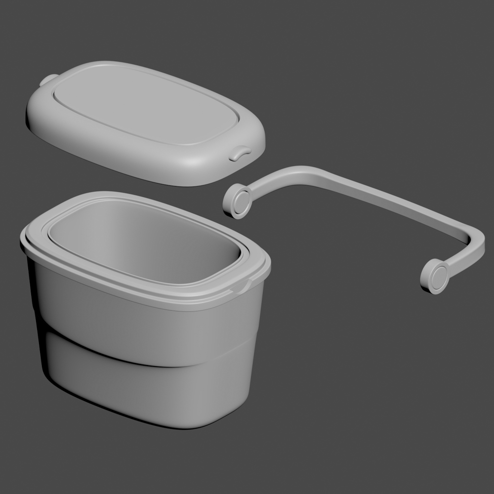 STL file 30L Ice Box Cooler - 1/24 - Scale Model Accessories 🧊・3D ...