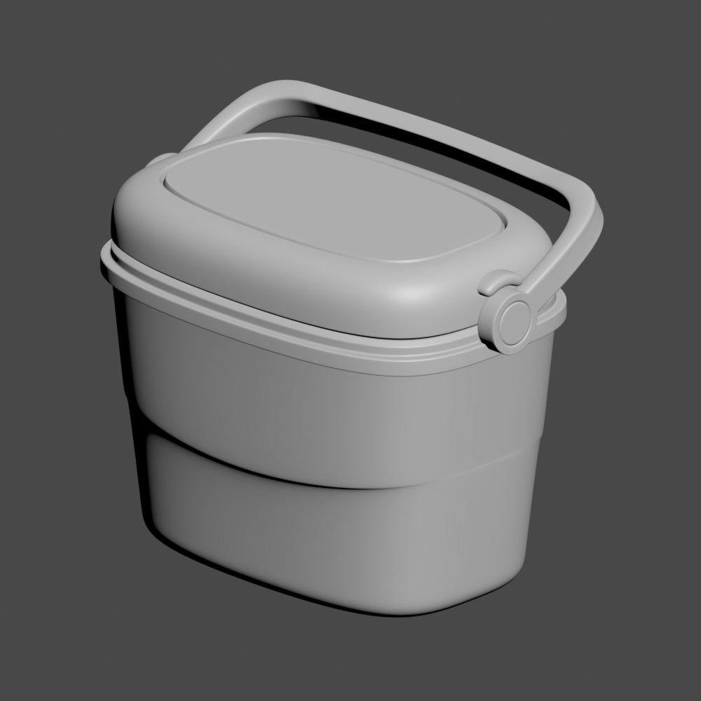 STL file 30L Ice Box Cooler - 1/24 - Scale Model Accessories 🧊・3D ...