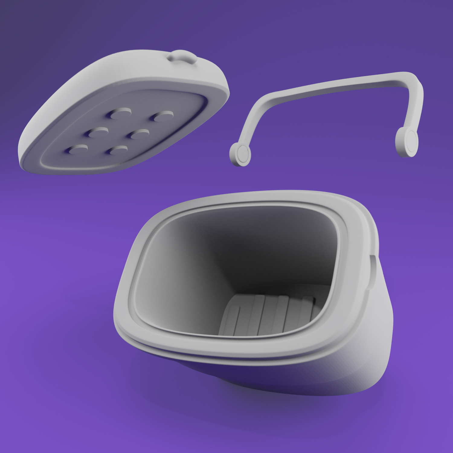 STL file 30L Ice Box Cooler - 1/24 - Scale Model Accessories 🧊・3D ...