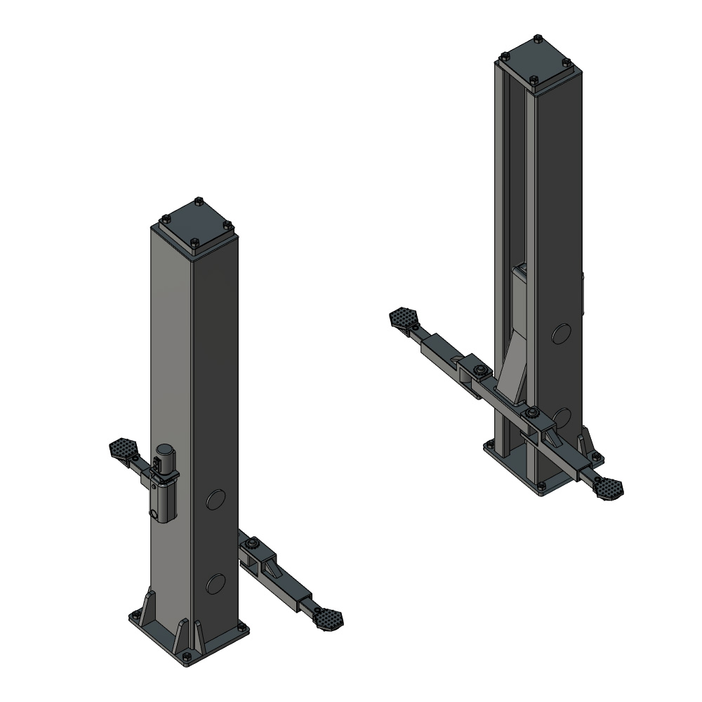 STL file Garage Lift Set - 1/24 - Scale Model Accessories 🛞・3D printer ...