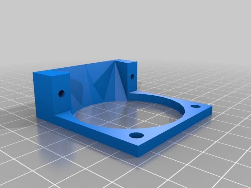Free 3D file CTC Fanmount for 50mm Fan・3D printing idea to download・Cults
