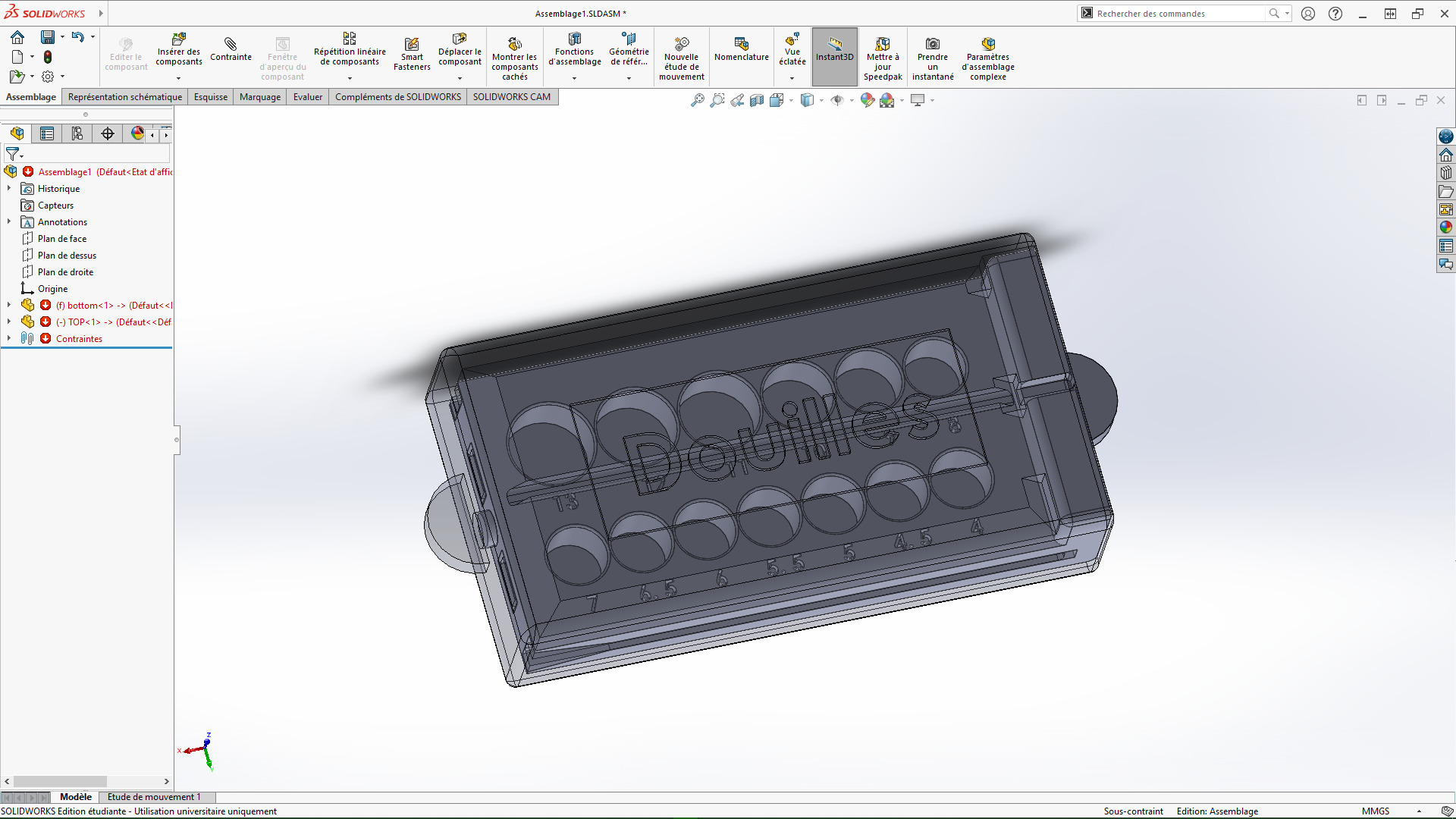 STL file Nut Box・3D print model to download・Cults