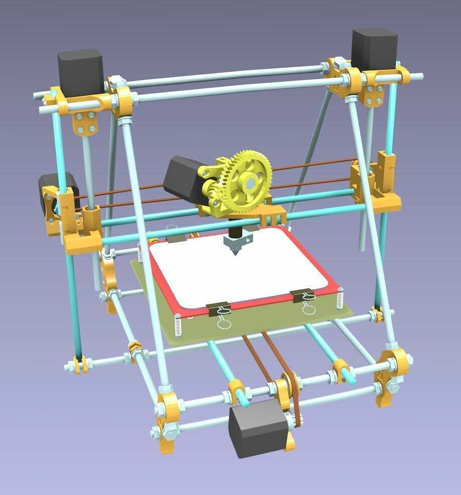 Free 3D file Prusa2-Blender・3D printing design to download・Cults