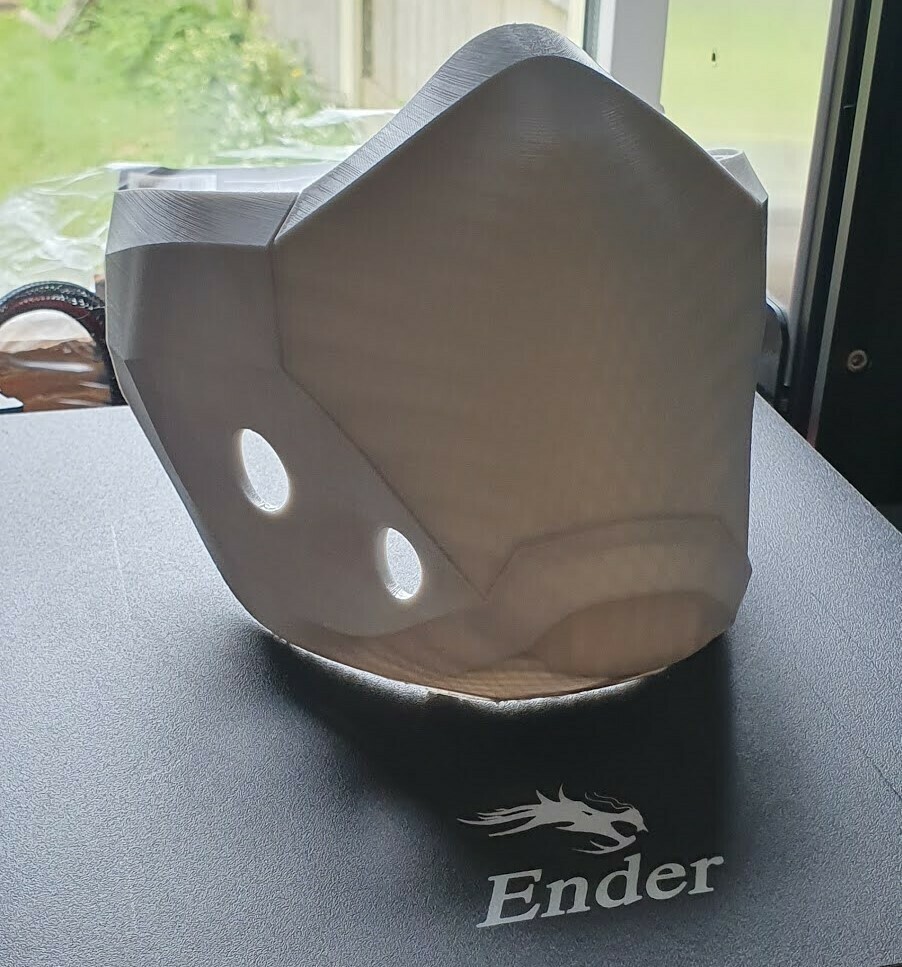 3D-печать работы Red Hood Mask version 2 • Сделано на 3D-принтере ...