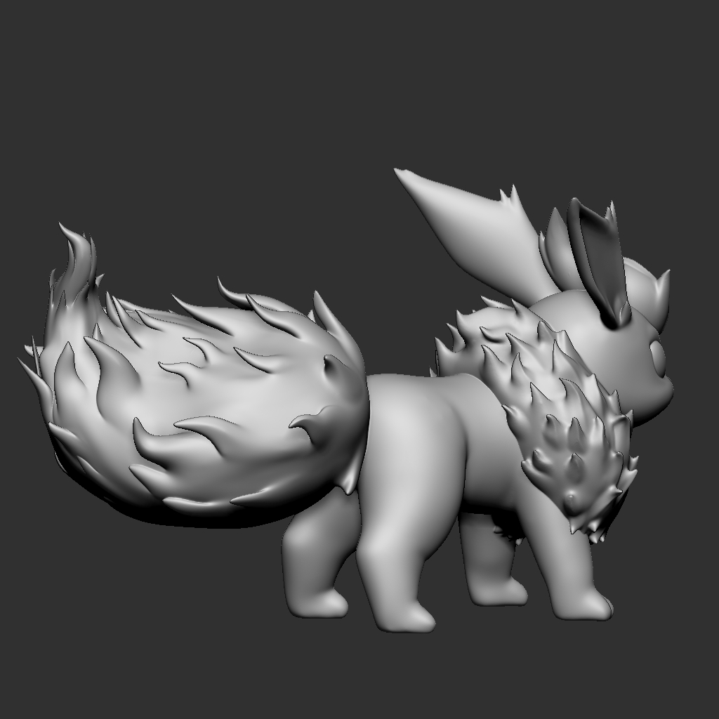 STL file flareon pokemon 🐉・3D print design to download・Cults