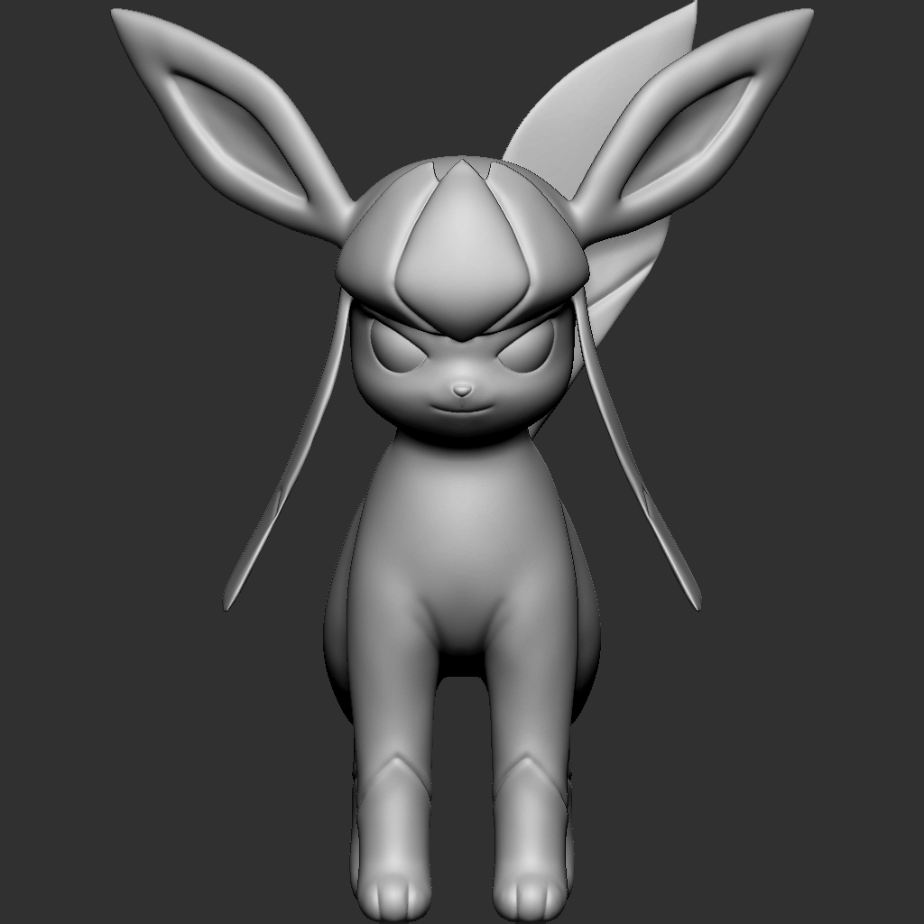 STL file glaceon pokemon・3D print design to download・Cults