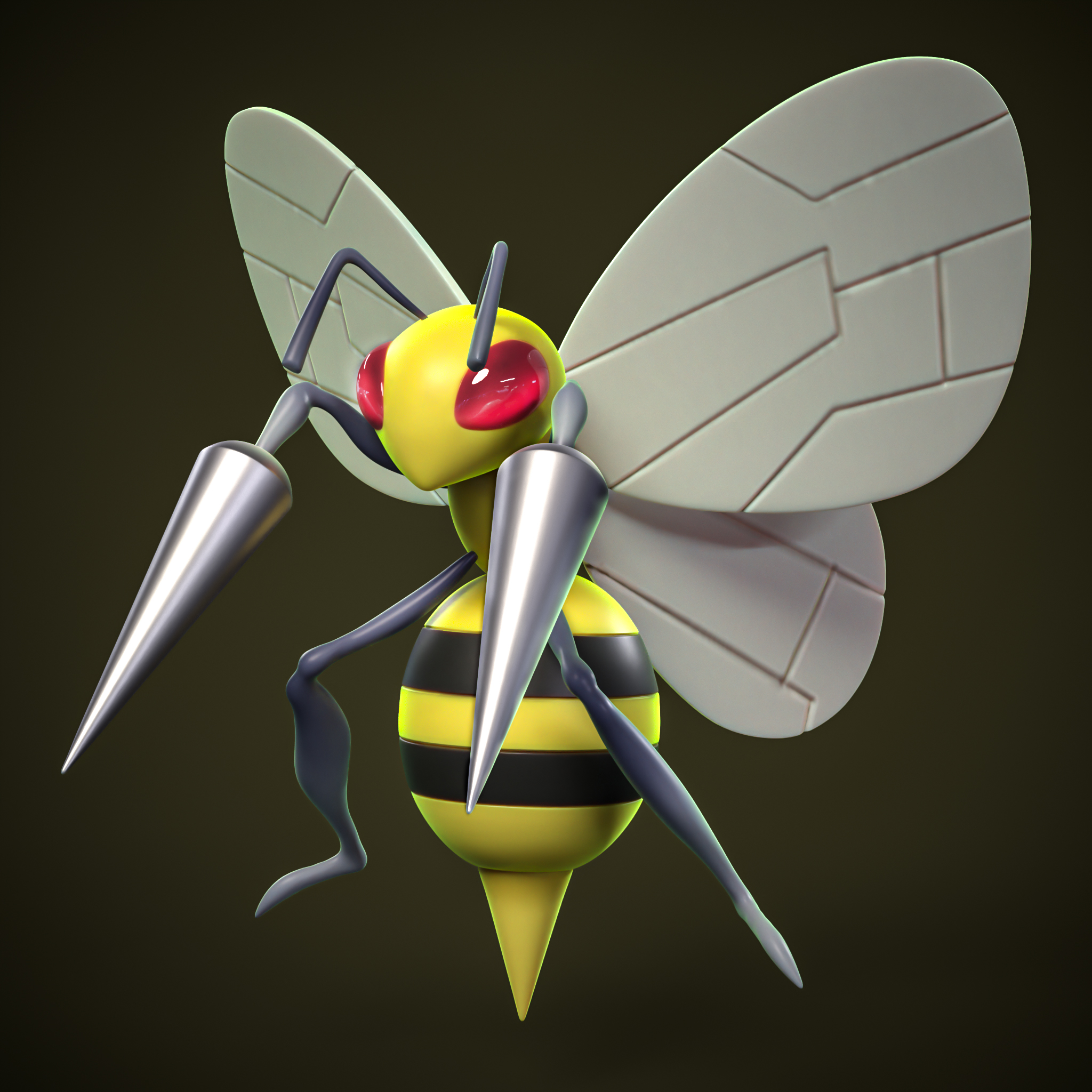 Pokemon Beedrill www.np.gov.lk