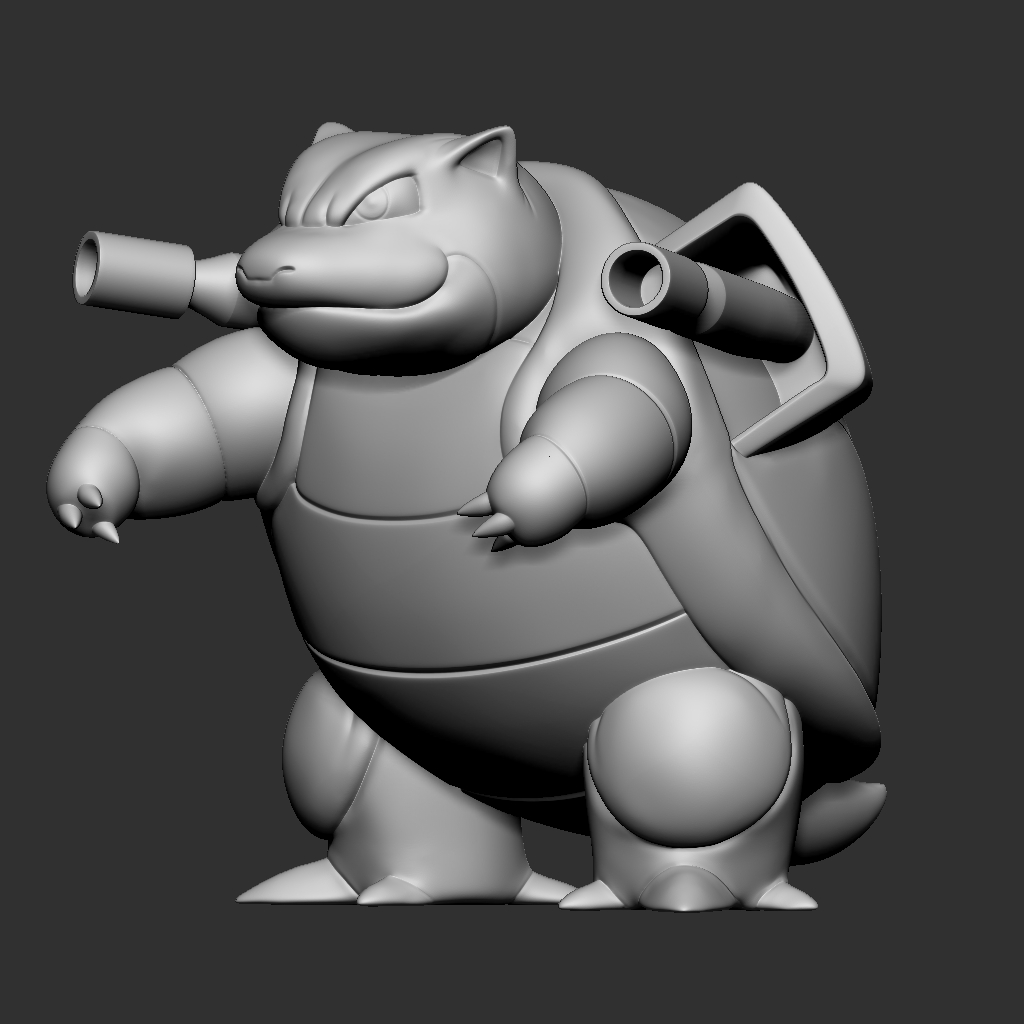 STL file blastoise pokemon 🐉・3D printable design to download・Cults