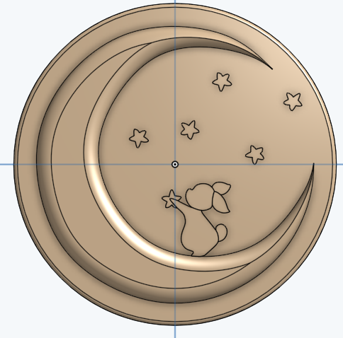 Free STL file Moon Bunny・3D printable model to download・Cults