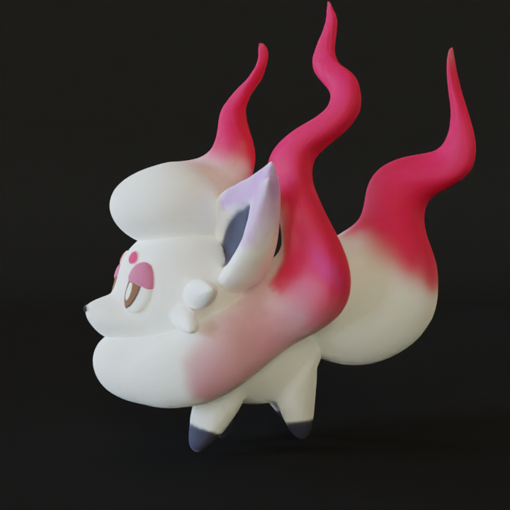 OBJ file pokemon legends zorua hisui・3D print design to download・Cults