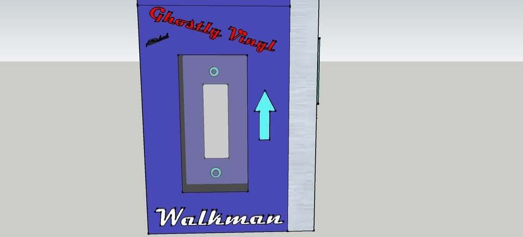 Free 3D file Ghostly Walkman・3D printing model to download・Cults