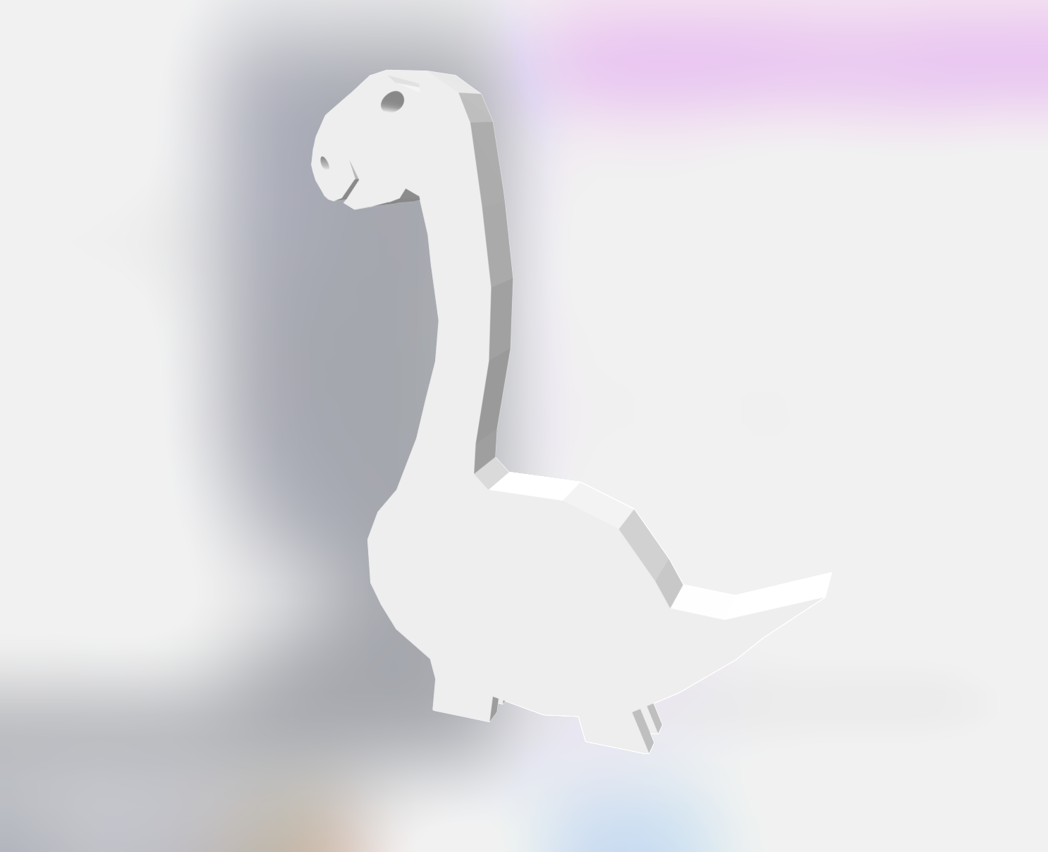 Free STL file Brontosaurus・3D printer model to download・Cults