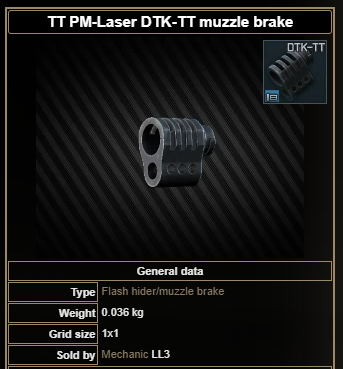Free STL file (For KWA TT33) TT PM-Laser DTK-TT muzzle brake・Template ...