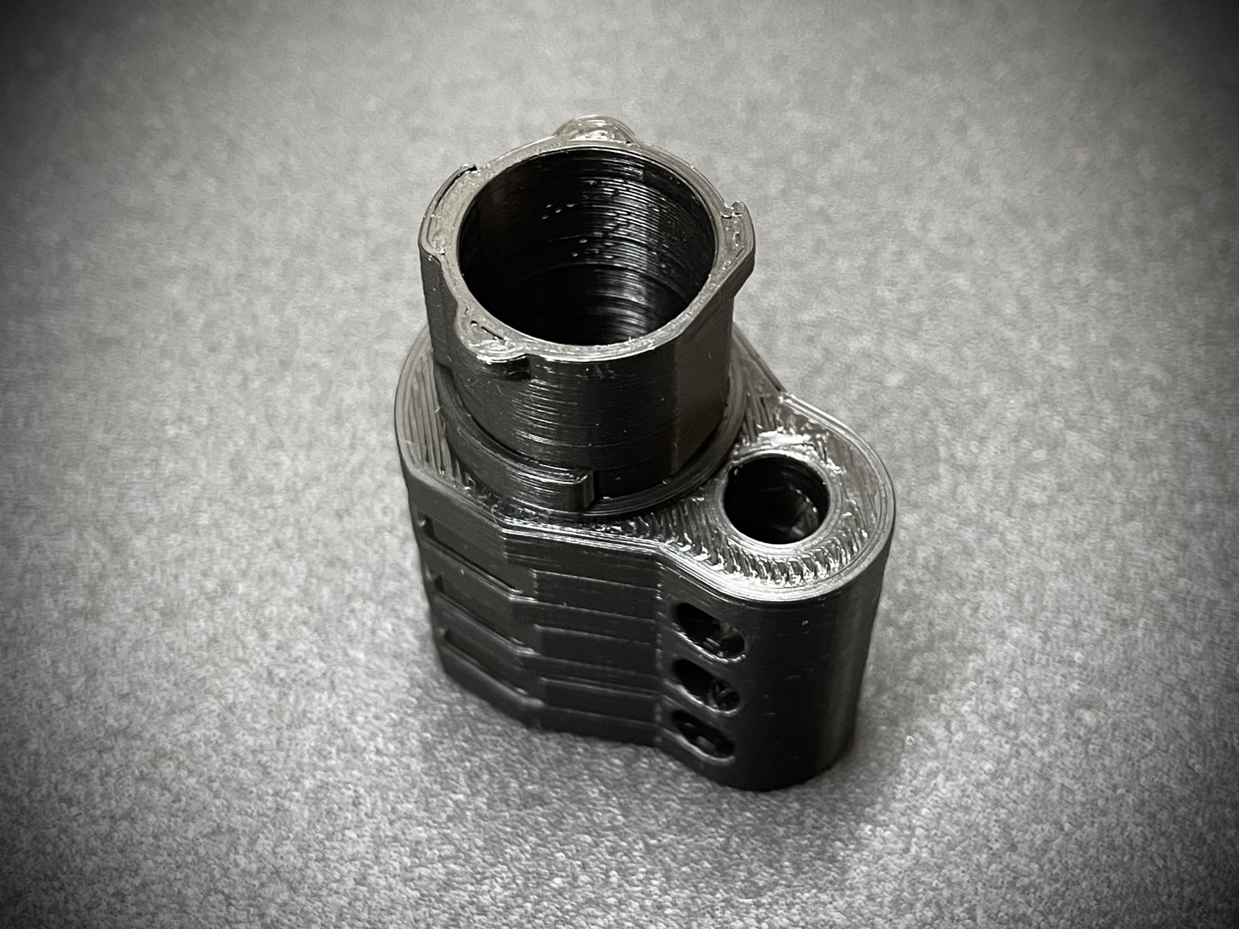 Free STL file (For WE TT33) TT PM-LASER DTK-TT MUZZLE BRAKE・Model to ...