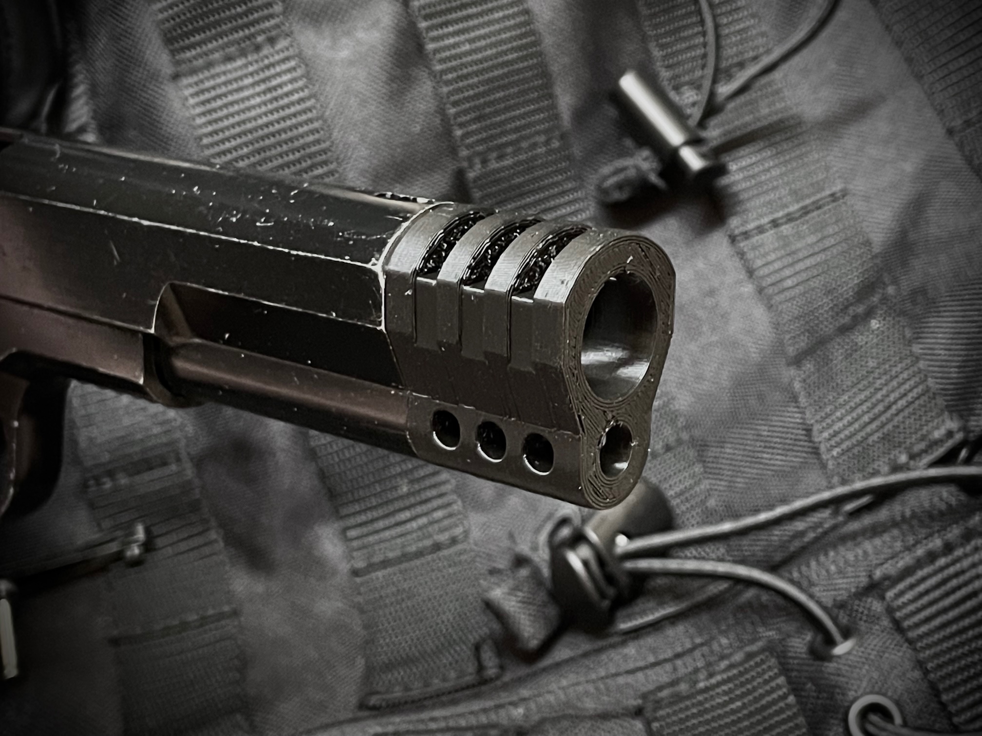 Free STL file (For WE TT33) TT PM-LASER DTK-TT MUZZLE BRAKE・Model to ...