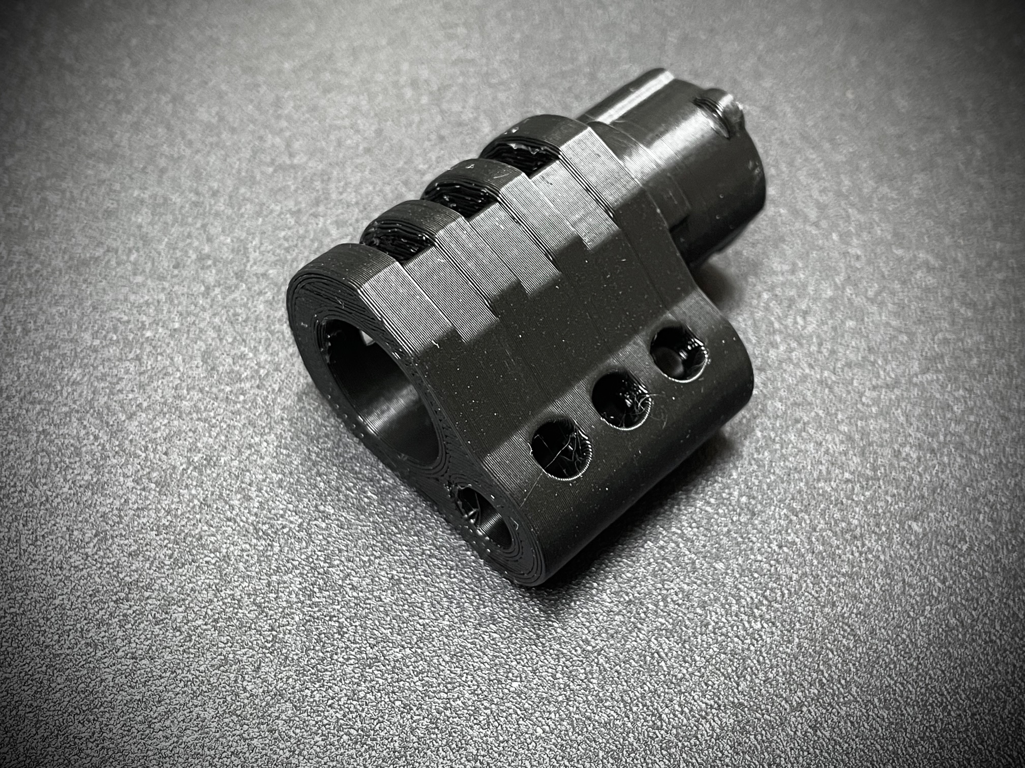 Free STL file (For WE TT33) TT PM-LASER DTK-TT MUZZLE BRAKE・Model to ...