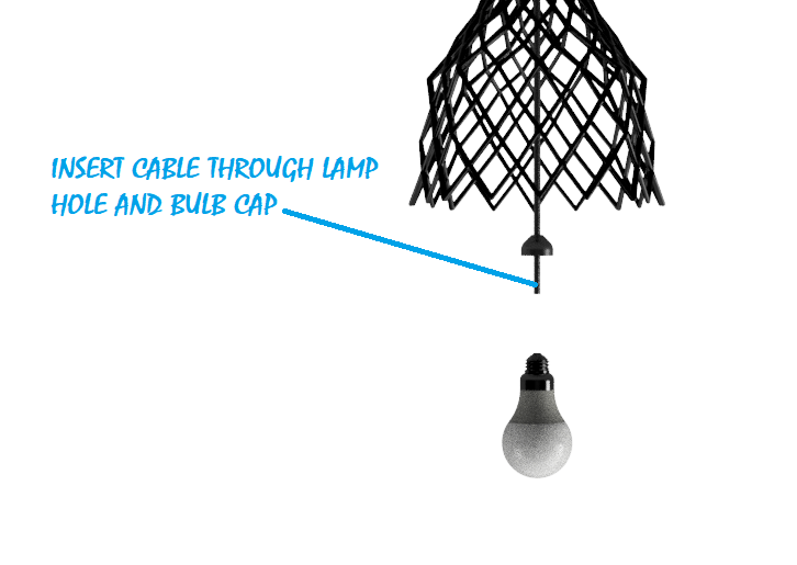 STL file SIMPLE CROSS LINE LAMP ・3D print design to download・Cults