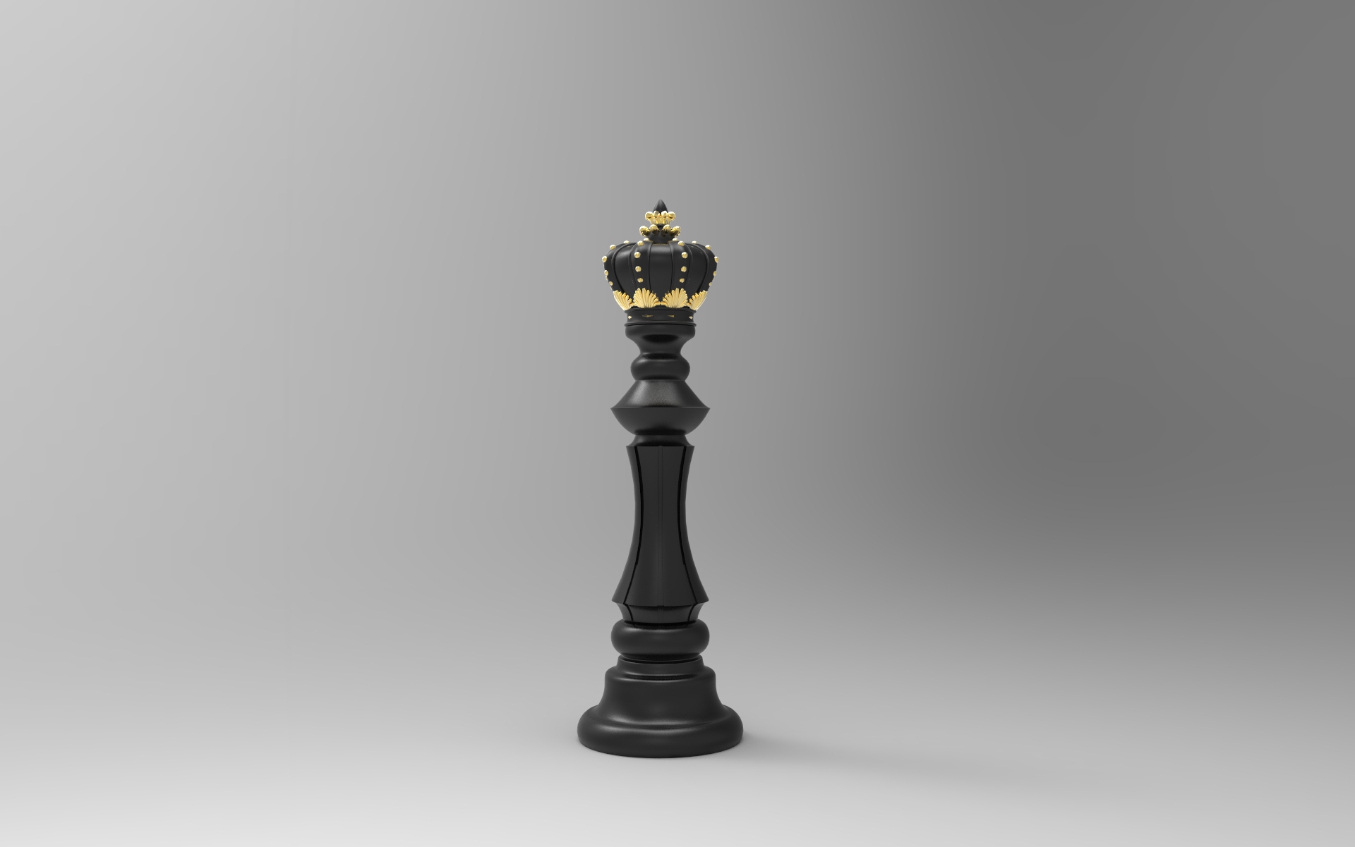 STL file chess king・3D printer model to download・Cults