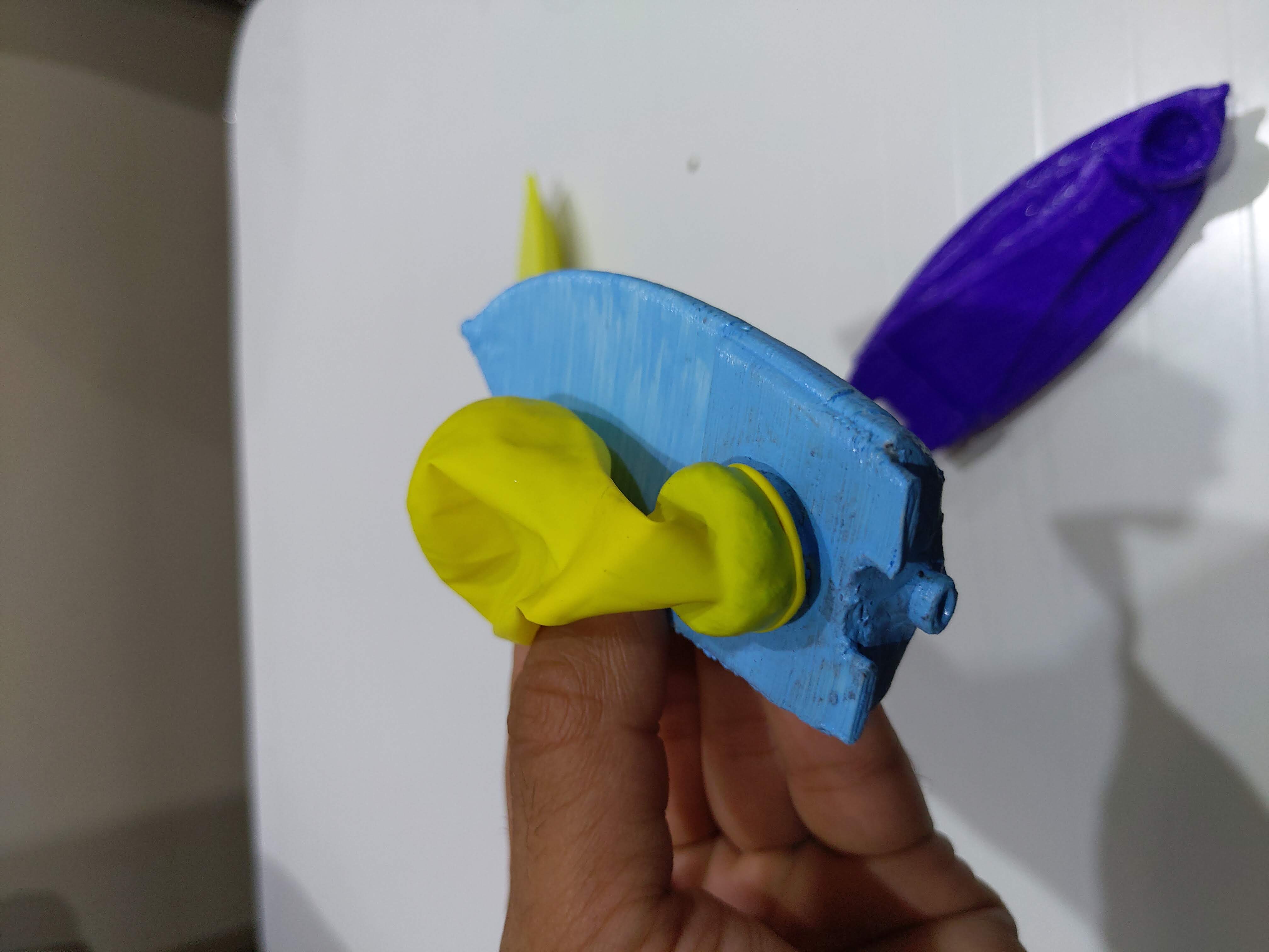 STL file SPEED BOAT (BALLOON BOAT) 🛥️・3D printing model to download・Cults