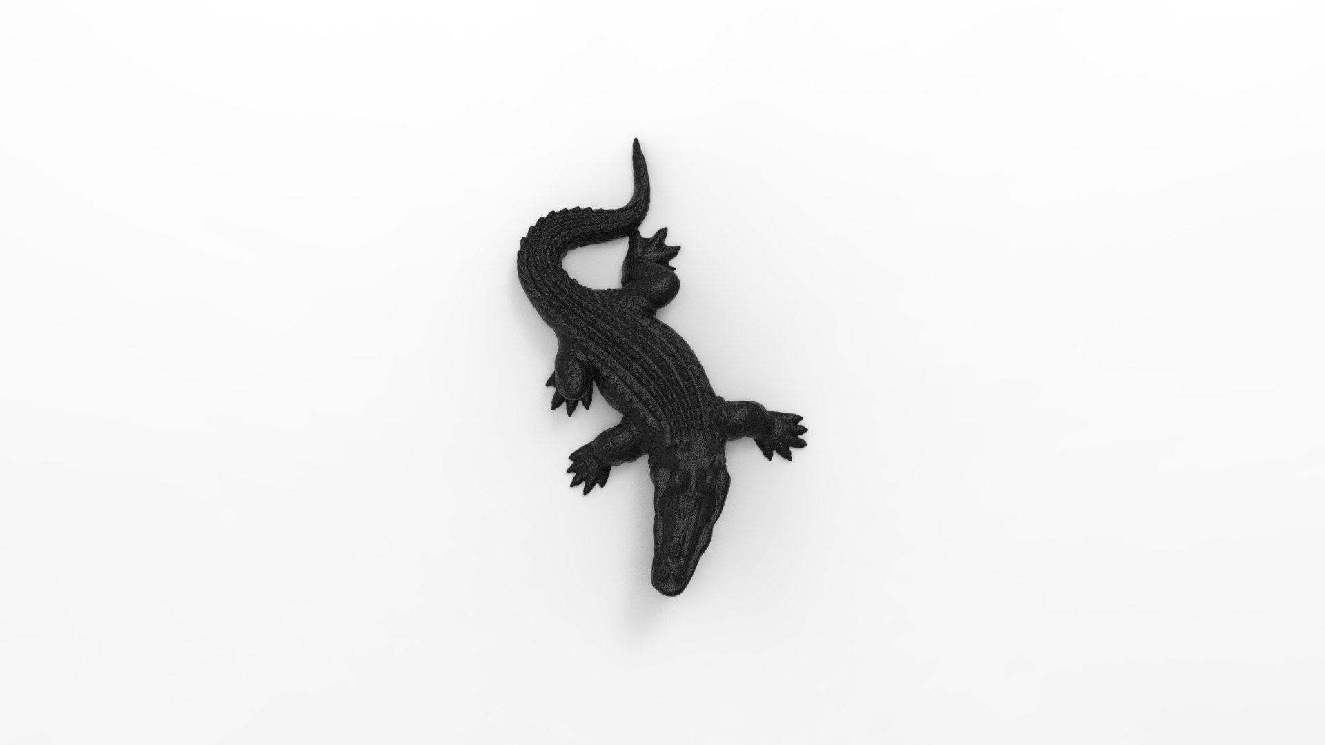 STL file Crocodile 🐊・3D print design to download・Cults