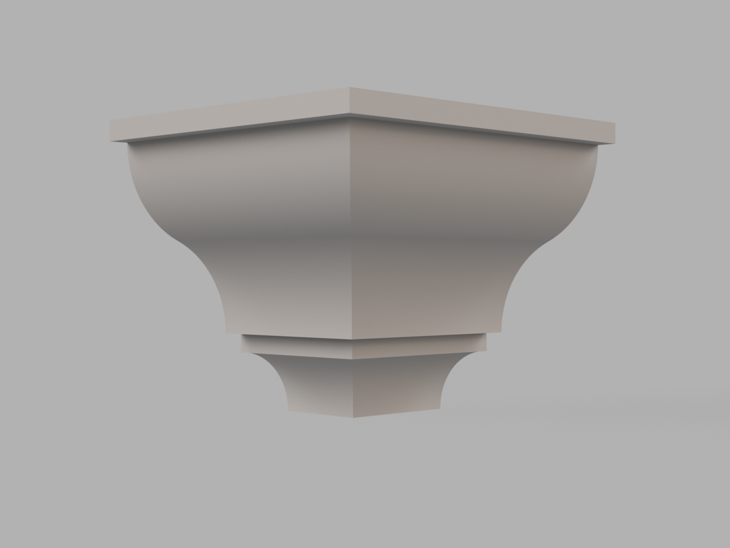 STL file Cornice No 3 from the MAJOR series CM3・3D printer model to ...