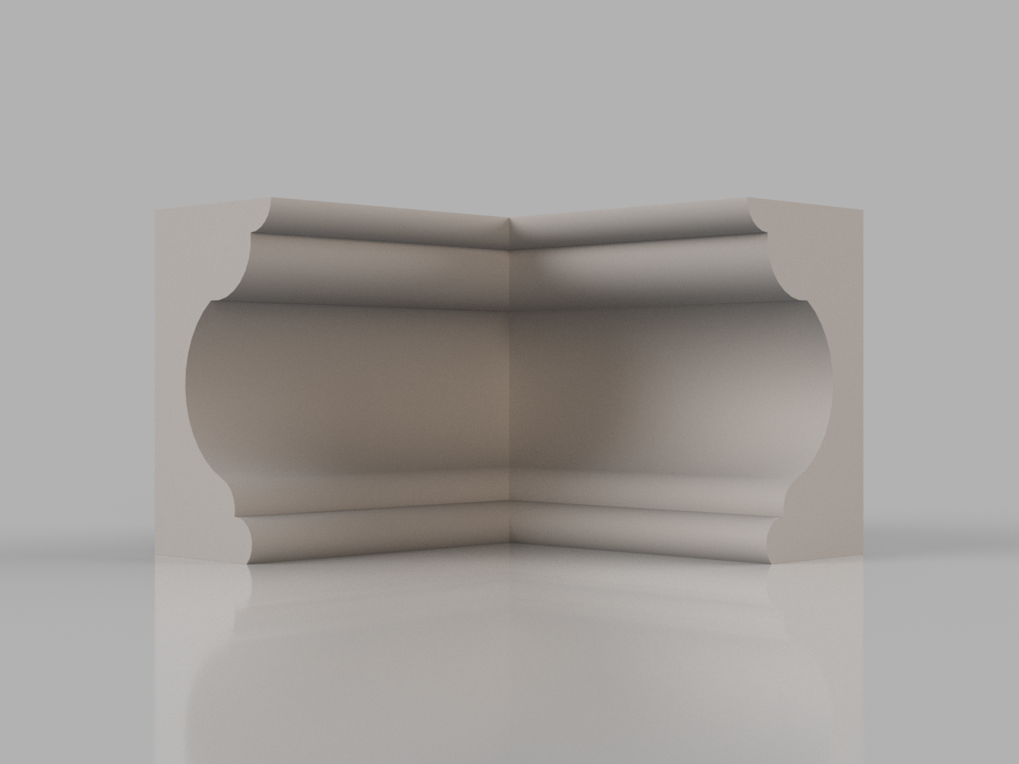 Fichier STL Corniche 3・Modèle à télécharger et à imprimer en 3D・Cults