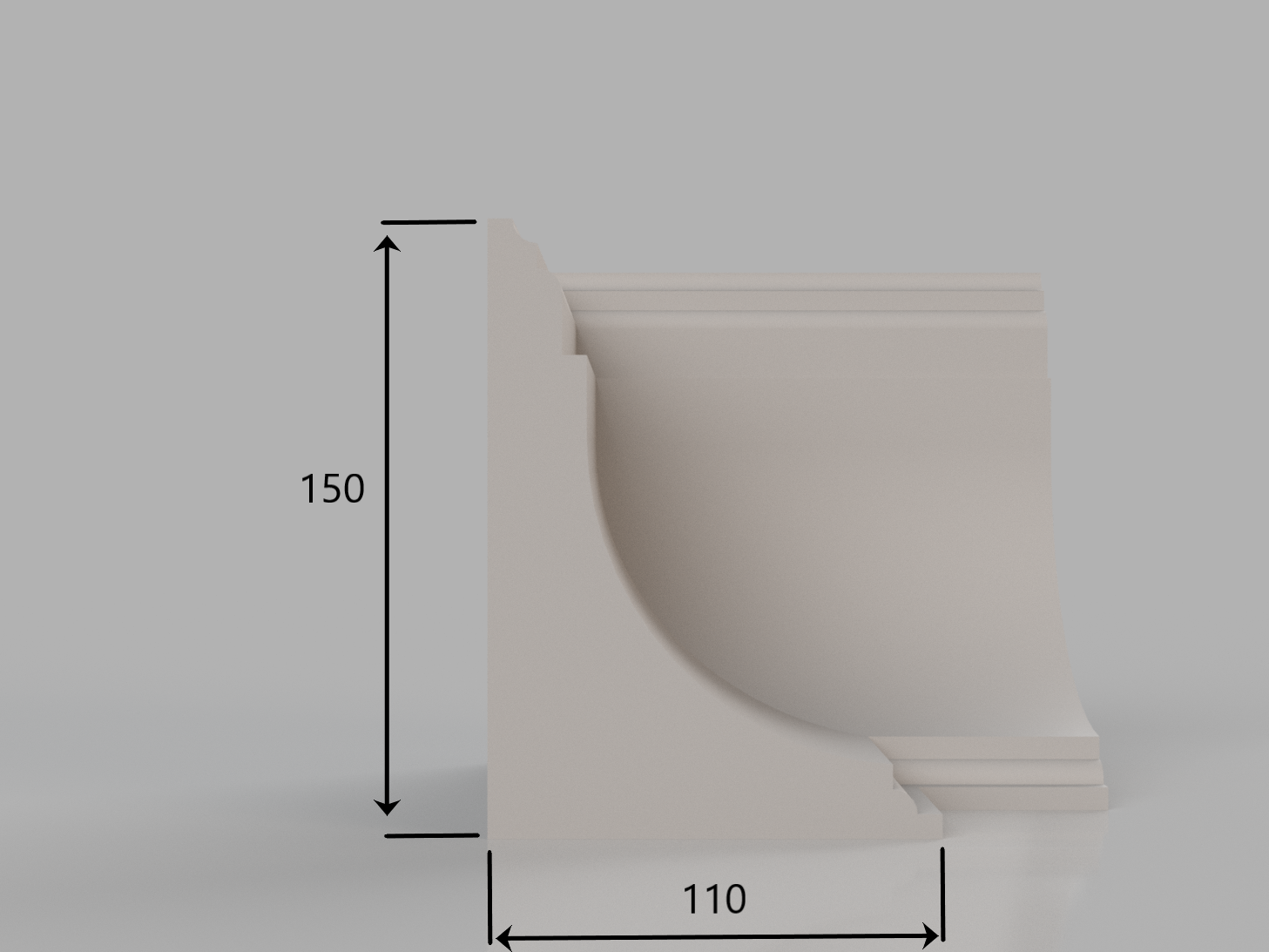 Archivo STL Zócalo nº 2 de la serie MAJOR BM2 🏘️・Diseño de impresión en ...