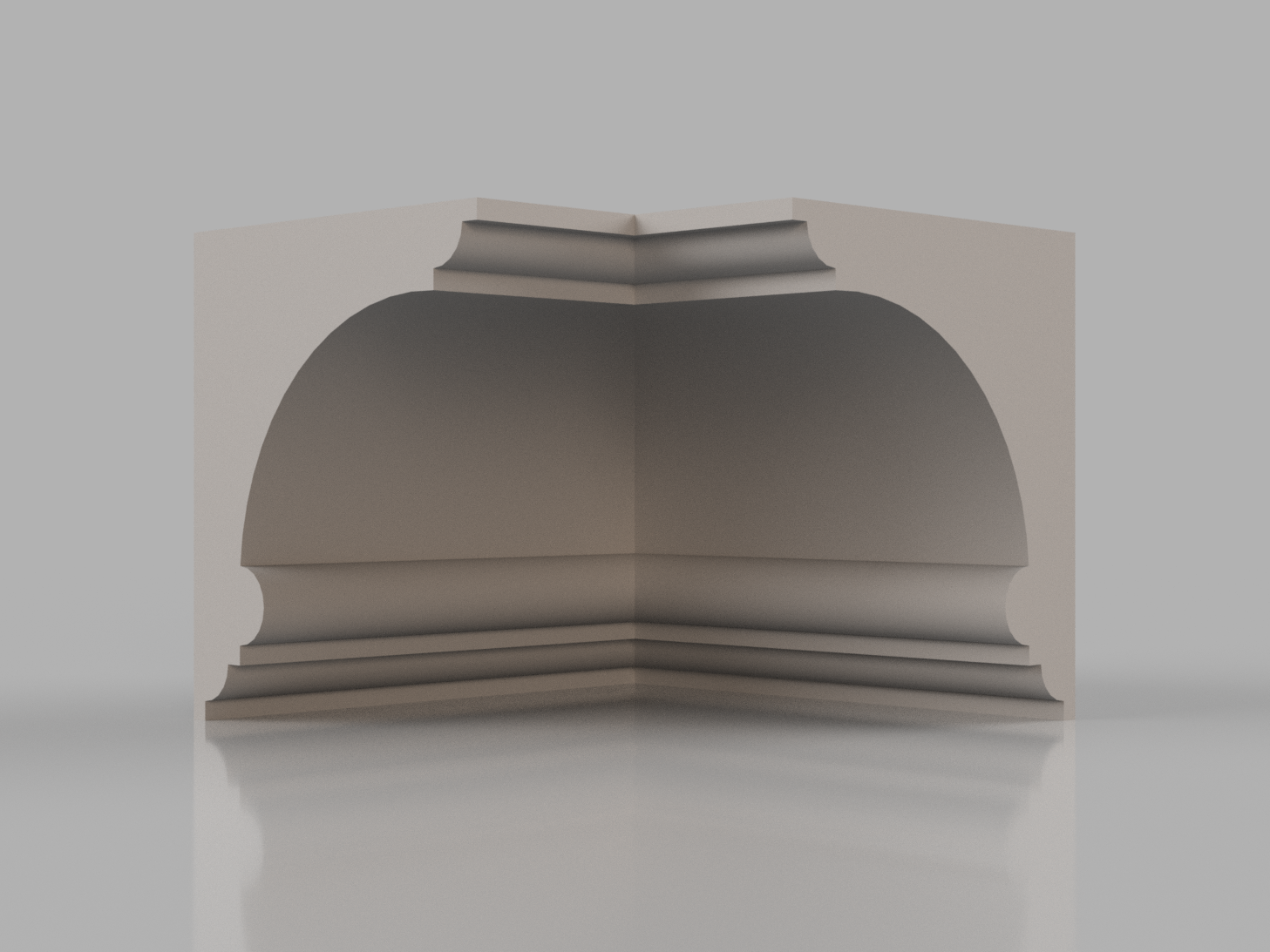 STL file Cornice No 5 from the MAJOR series CM5・Model to download and ...