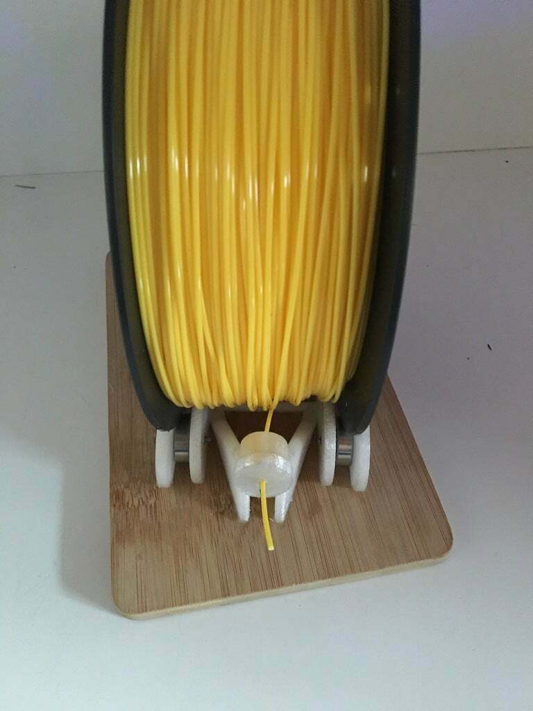 Free STL file Filament Spool Holder with Dustfilter 🪢・Design to ...