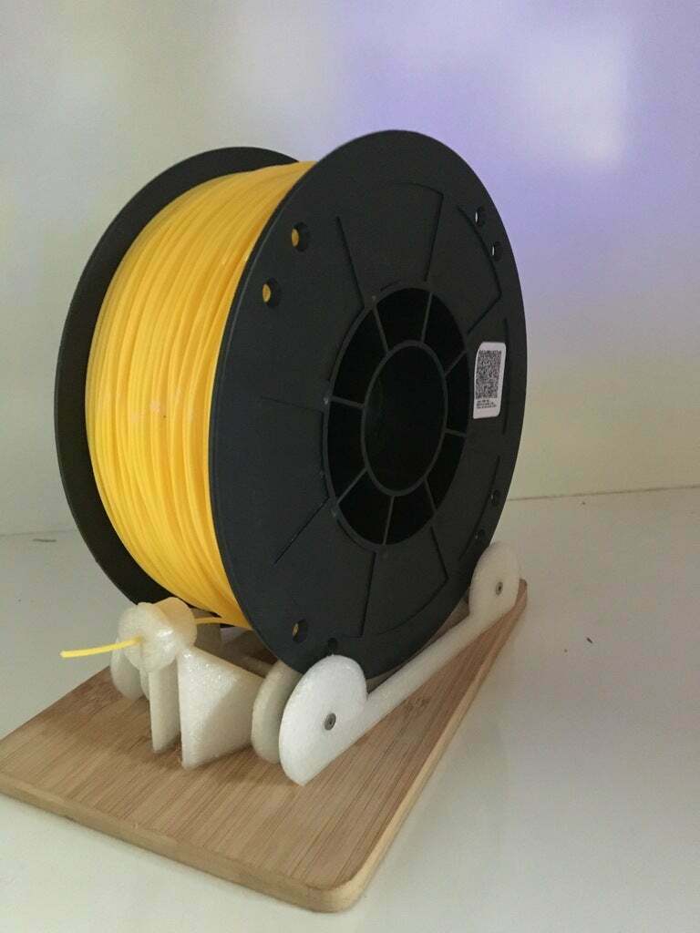 Free STL file Filament Spool Holder with Dustfilter 🪢・Design to ...