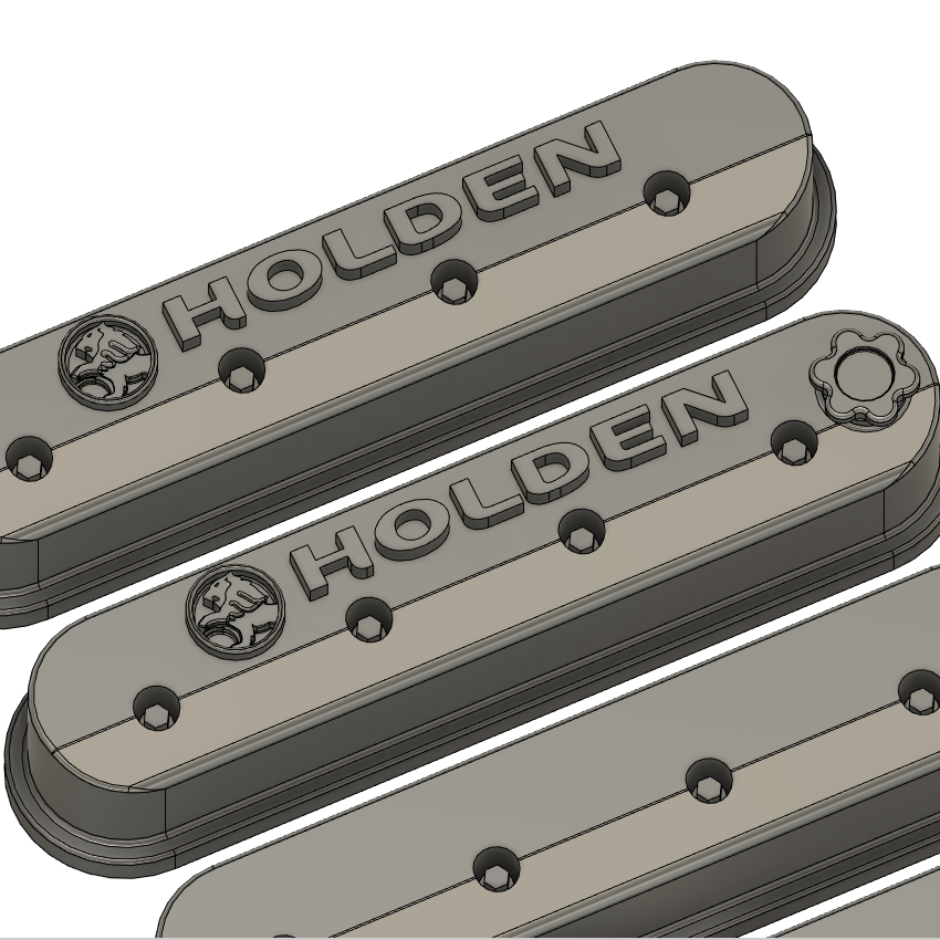 STL file GM LS Tall valve covers *WORK IN PROGRESS* 🚙・Model to download ...