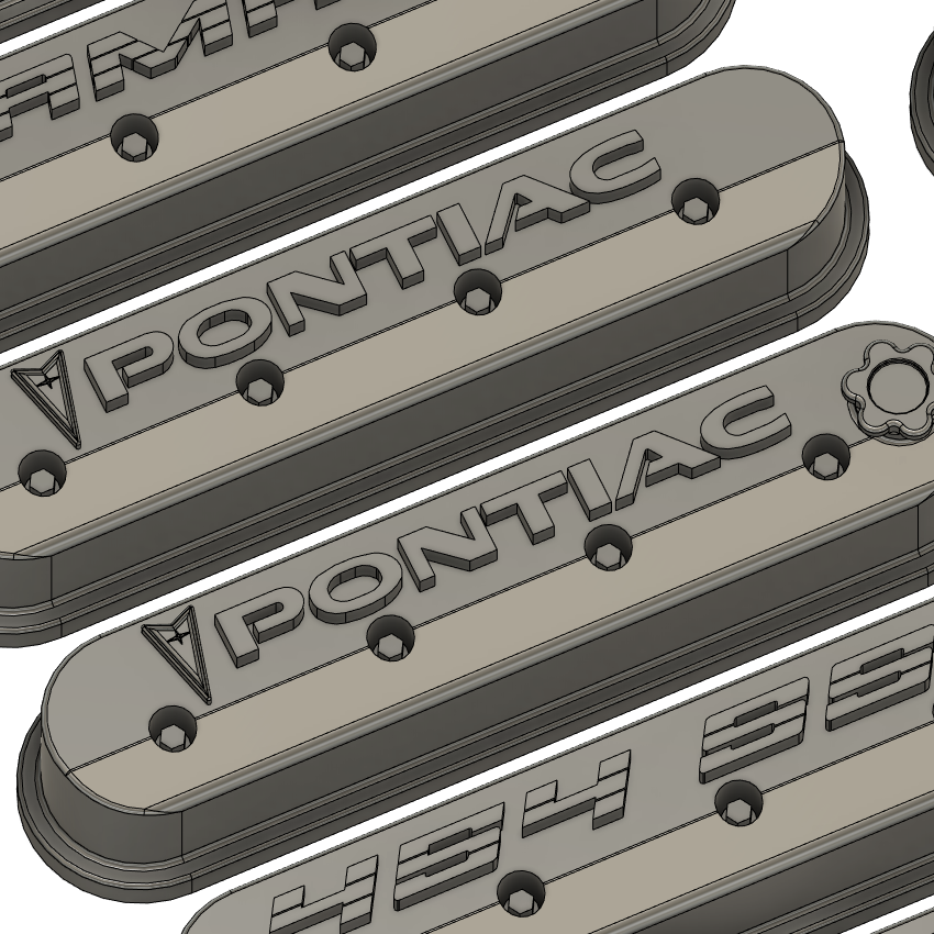 STL file GM LS Tall valve covers *WORK IN PROGRESS* 🚙・Model to download ...