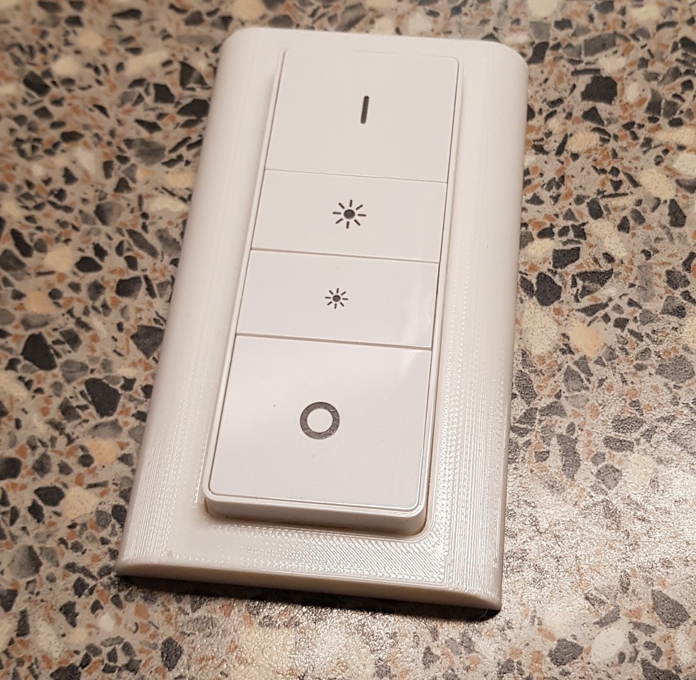 Free STL file Hue Dimmer switch wall mount for FUGA softline design.・3D ...
