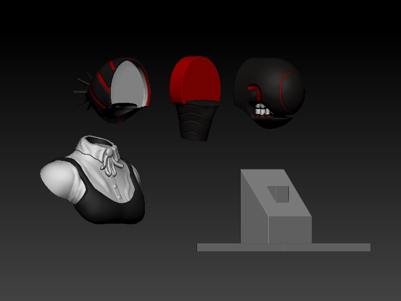 STL file Bust of Reze bomb devil of Chainsaw man・3D printer design to ...