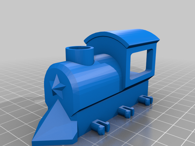 Free STL file Train Set with windows 🚆・3D printing idea to download・Cults