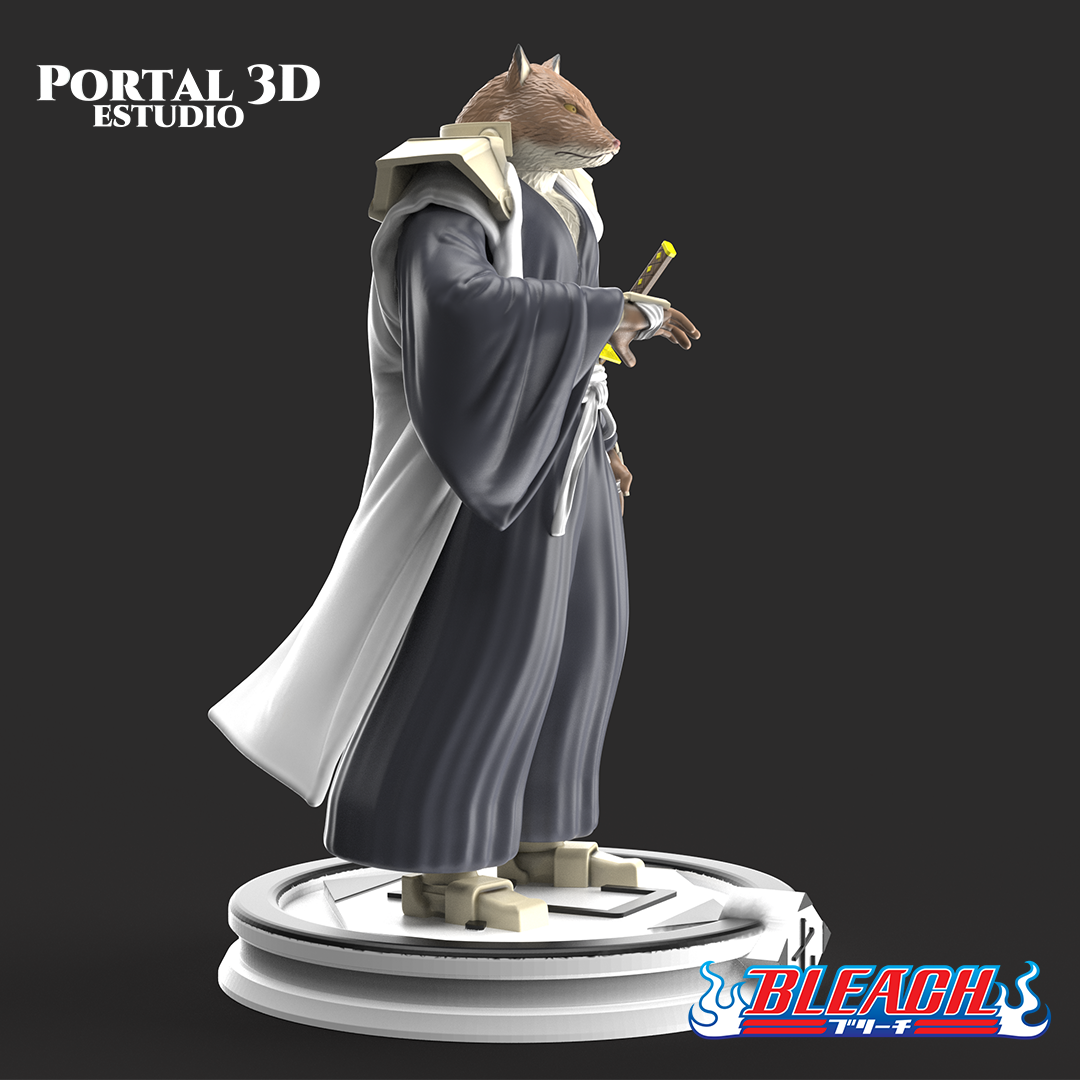 STL file Sajin Komamura/BLEACH・3D printing template to download・Cults