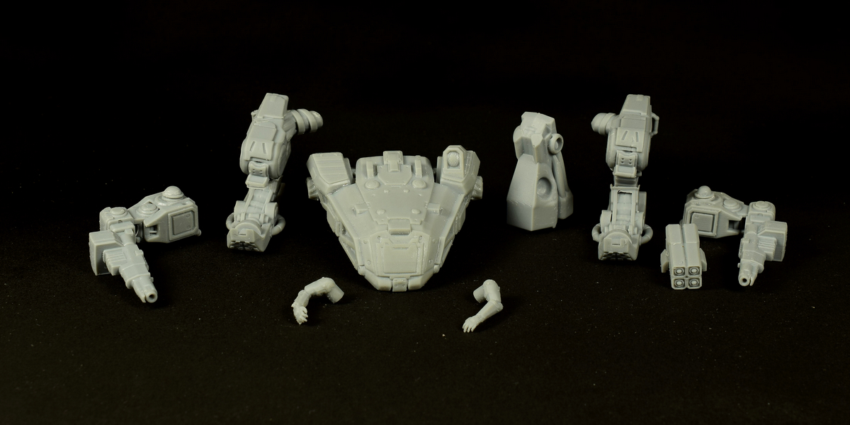 Archivo STL Ciencia ficción TAG mech 🚗・Modelo para descargar y imprimir ...